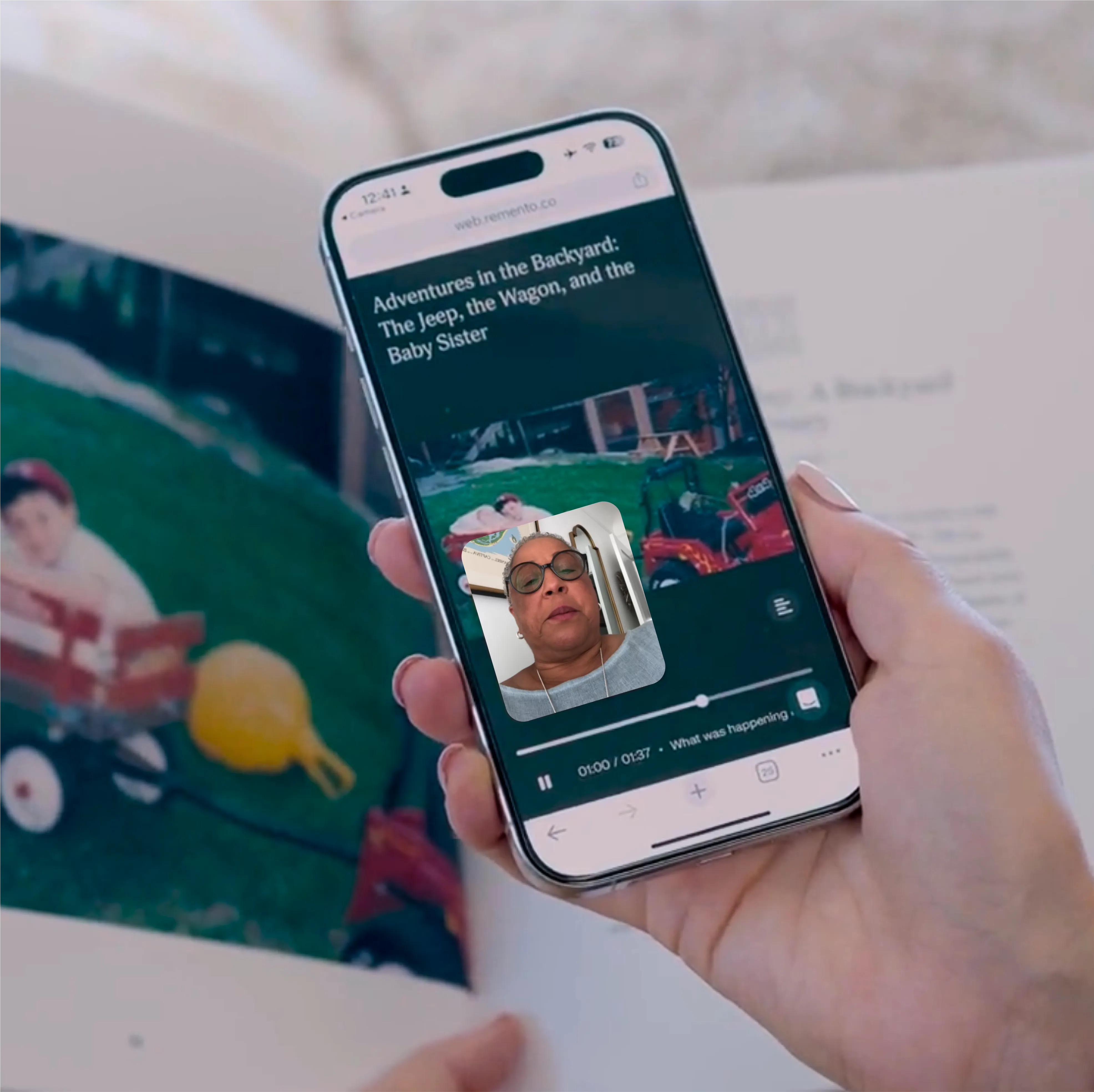 Remento: Capture family stories