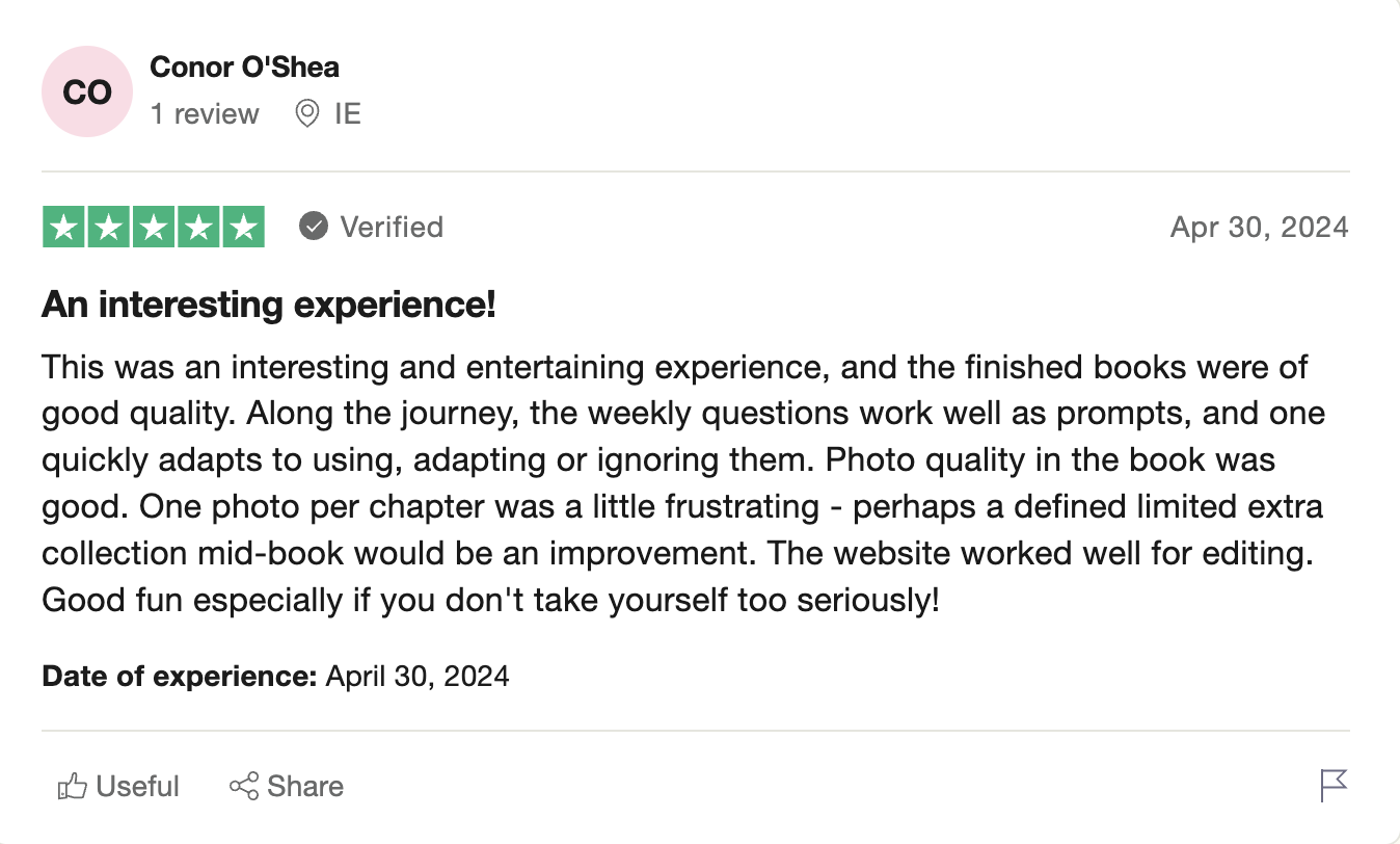 Storyworth® vs My Life in a Book vs Remento